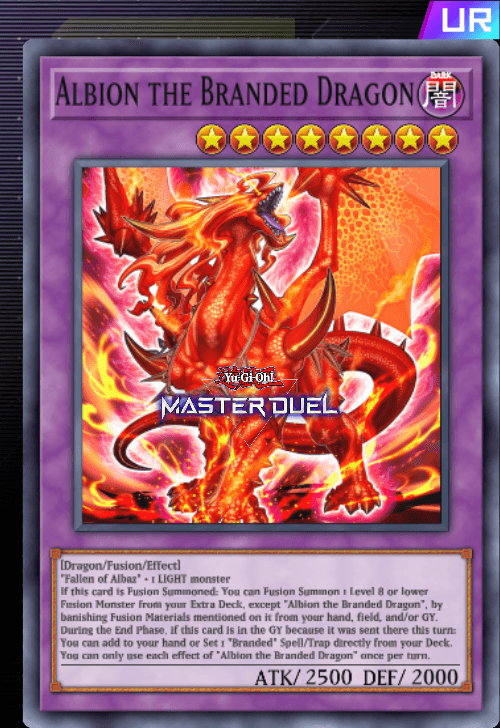 Albion the Branded Dragon - Card | bonyou's Yu-Gi-Oh! Master Duel